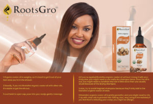 Buy RootsGro Natural Hair Growth Oil & Serum - 100% Pure Organic