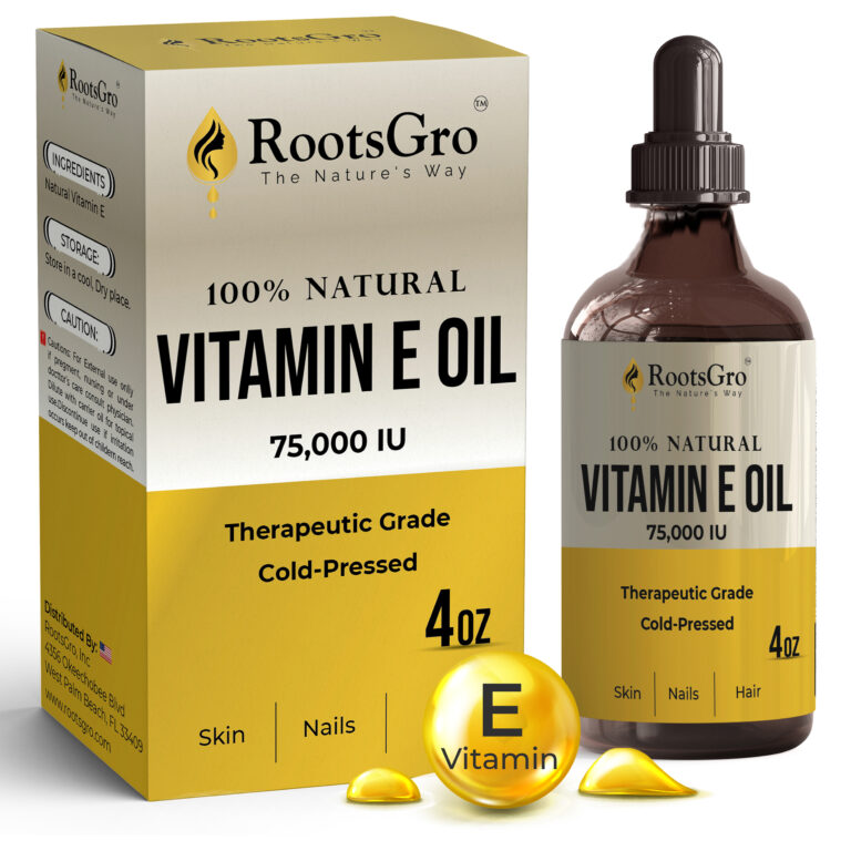 Buy RootsGro Natural Hair Growth Oil & Serum - 100% Pure Organic